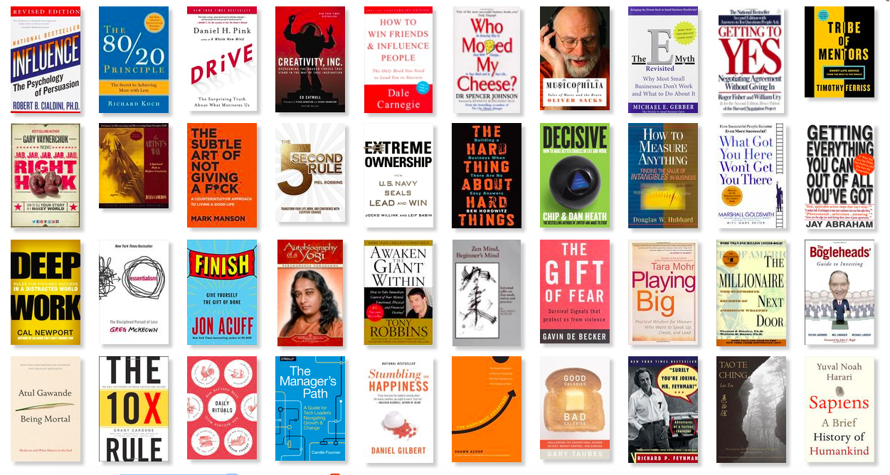 52 Personal Development Books to Read in 2018 | The Second Lunch